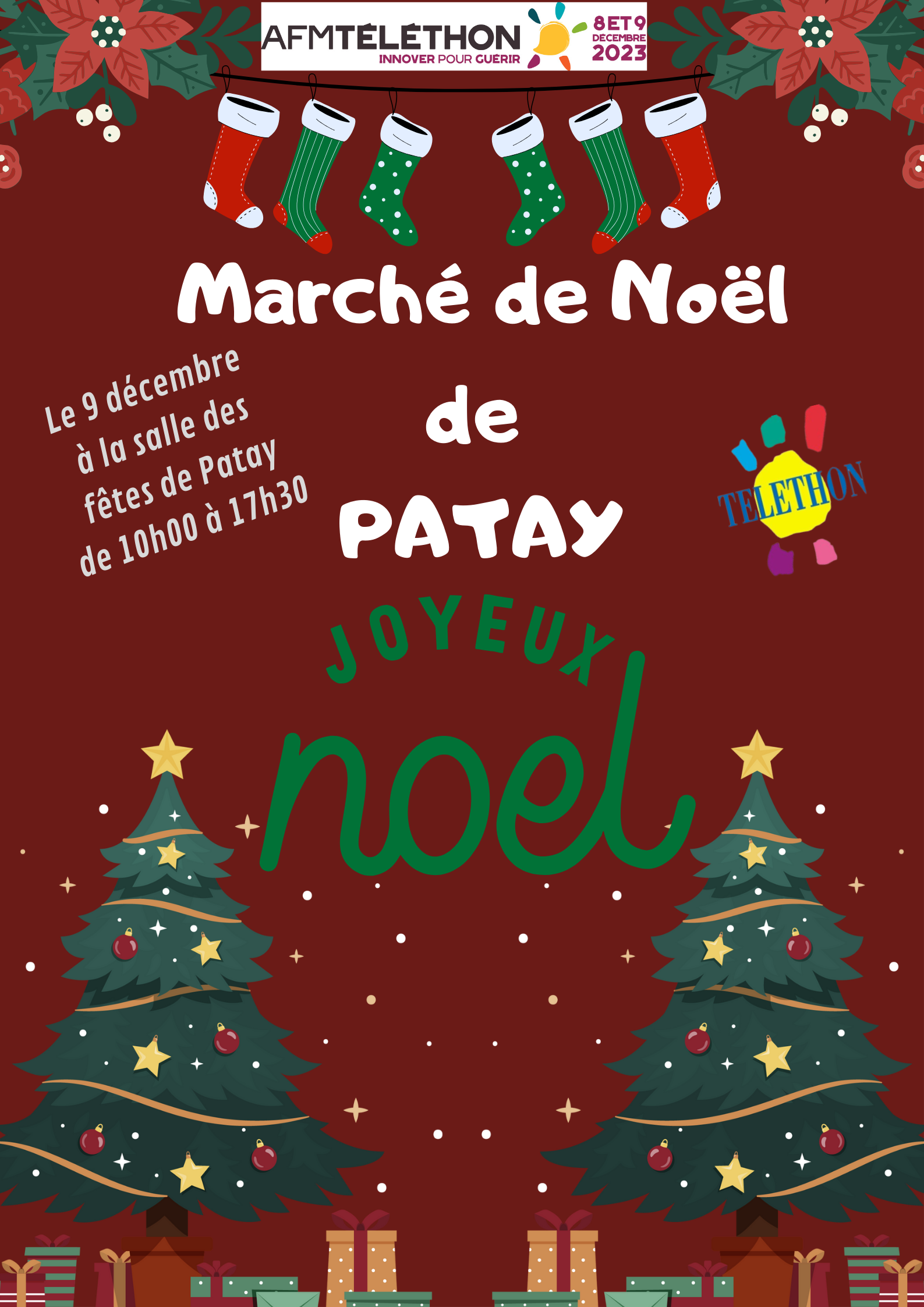 MARCHE DE NOËL – Ville de patay